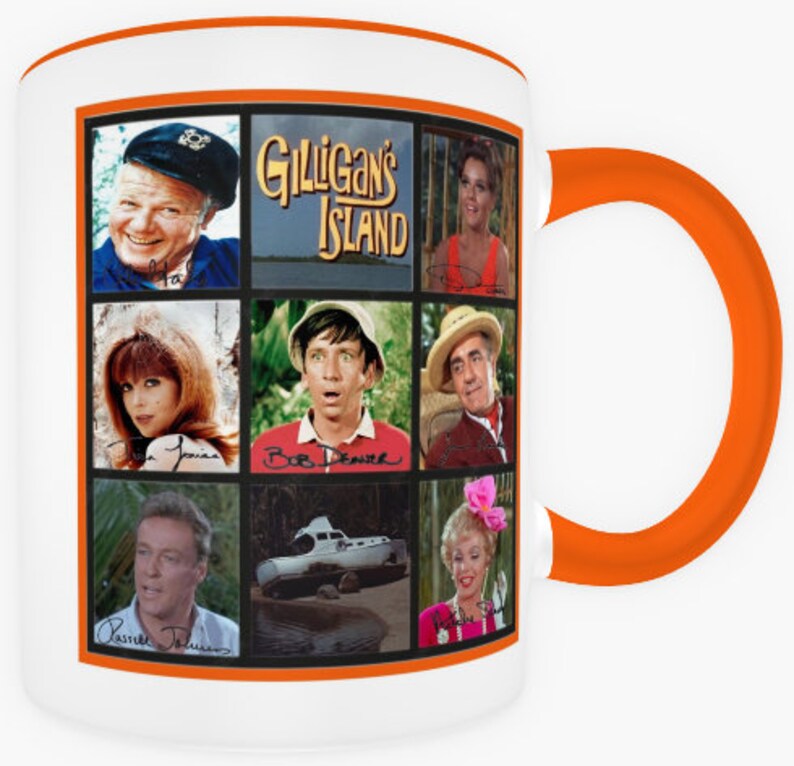 GILLIGANS ISLAND Cast Mug, SS Minnow, Skipper, Jim Backus, Tina Louise ...