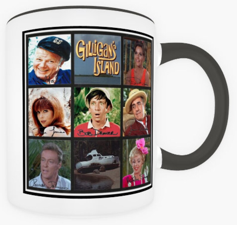 GILLIGANS ISLAND Cast Mug, SS Minnow, Skipper, Jim Backus, Tina Louise ...