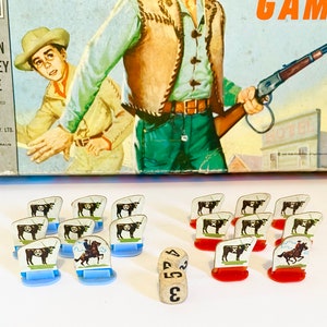 Vintage 1959 the Rifleman Game. Very Rare Board Game. Made - Etsy