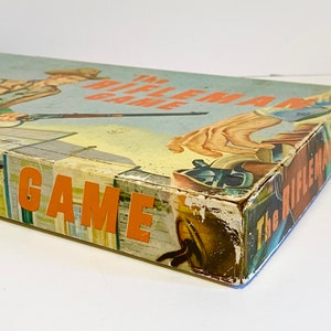 Vintage 1959 the Rifleman Game. Very Rare Board Game. Made - Etsy