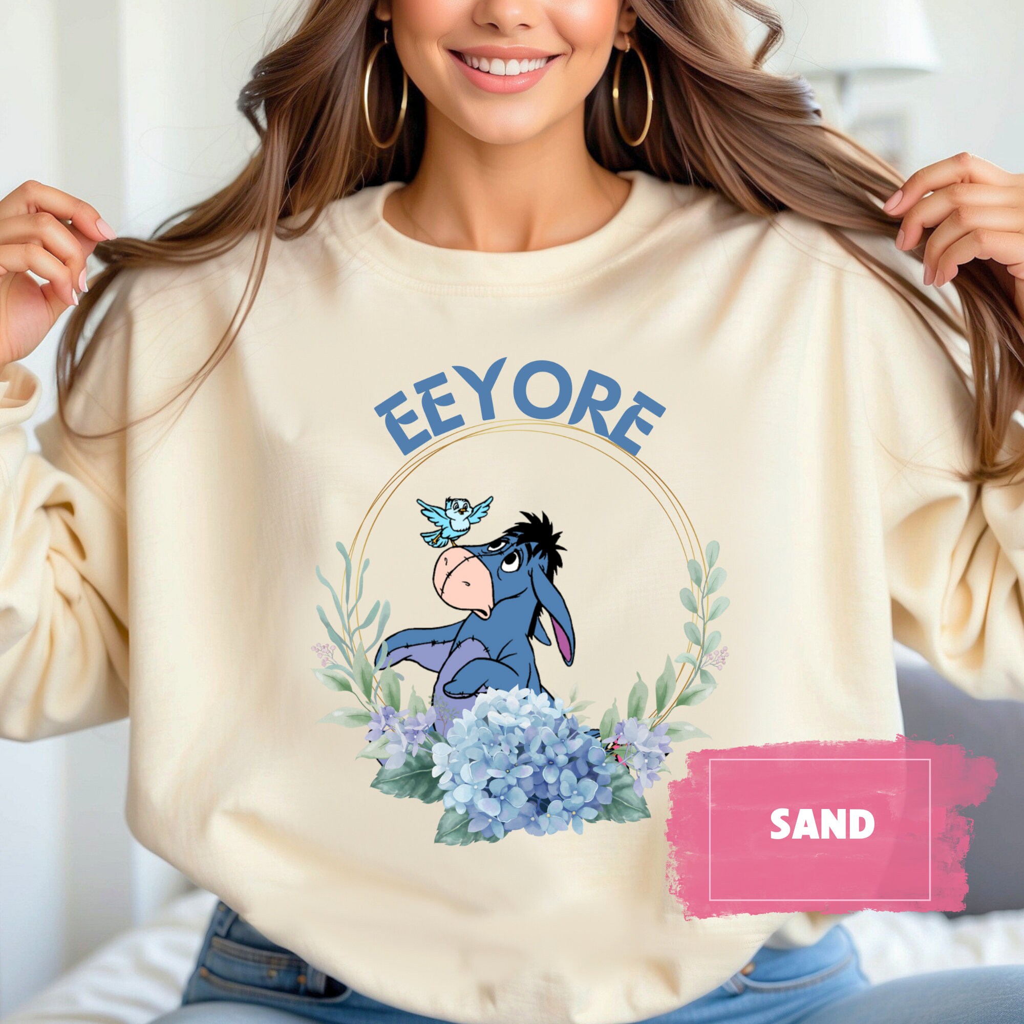 Retro Disney Eeyore Comfort Colors Shirt, Eeyore Winnie the Pooh Shirt ...