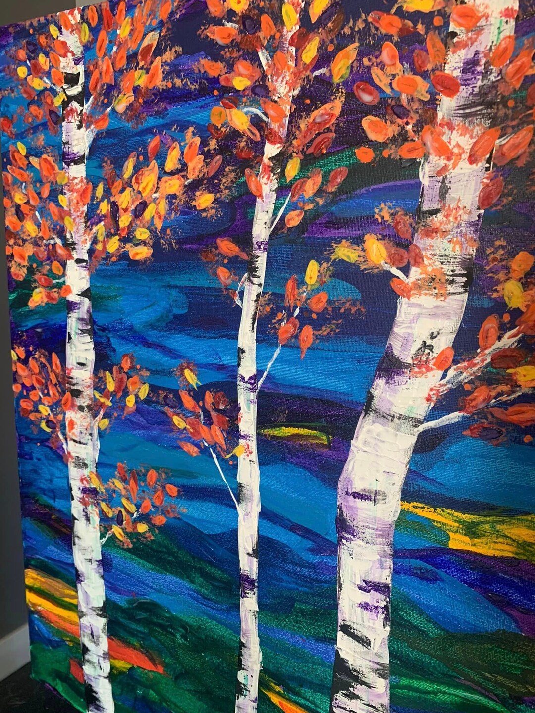Treebright -original Painting by Sherri Cooper - Etsy
