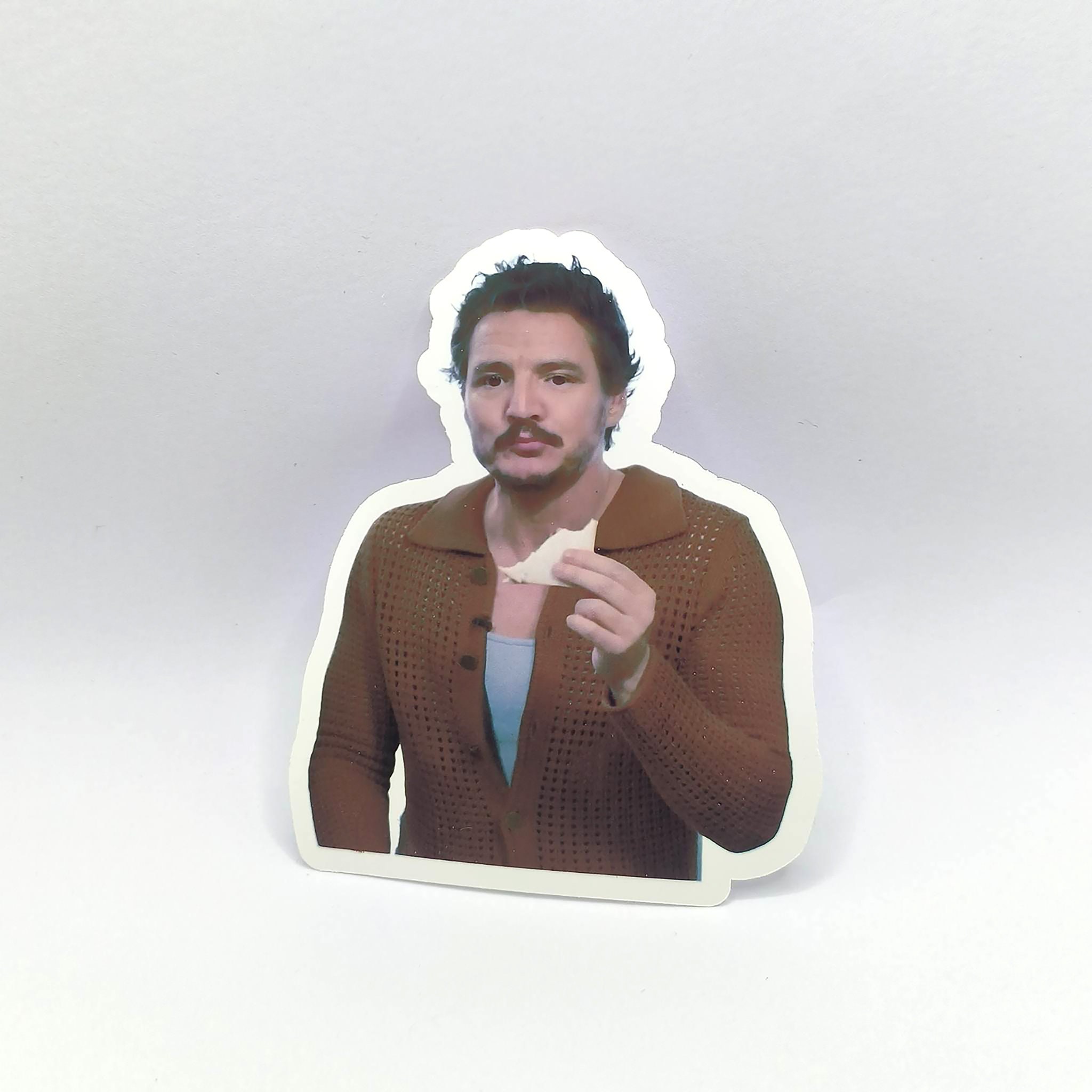 Pedro Pascal Stickers, Laptop Decal, Meme Stickers, Funny, Holographic ...