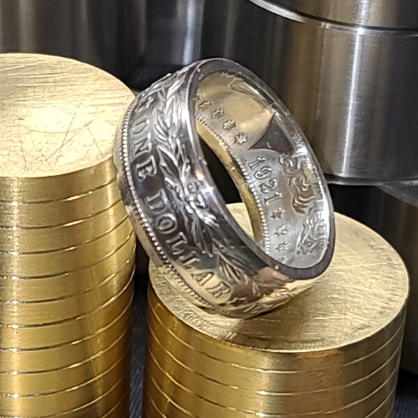Dollar Coin Ring - Etsy