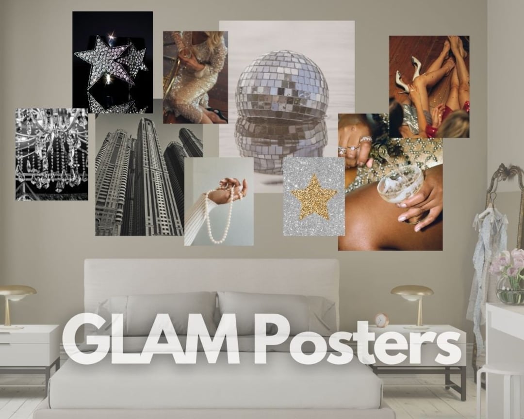 20 Aesthetic Cool Girl Posters Digital Download, GLAM, BOUJEE, Photo ...