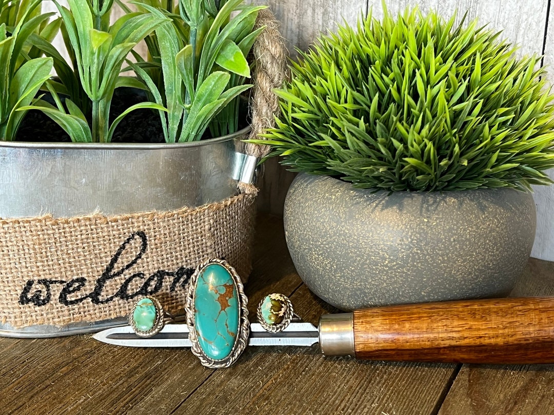 Royston Ring, Southwestern Design, Turquoise Ring, Royston Mine, Nevada ...