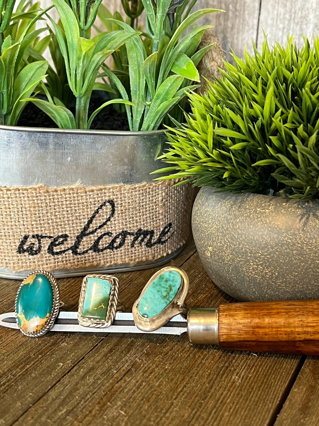 Royston Ring, Southwestern Design, Turquoise Ring, Royston Mine, Nevada ...