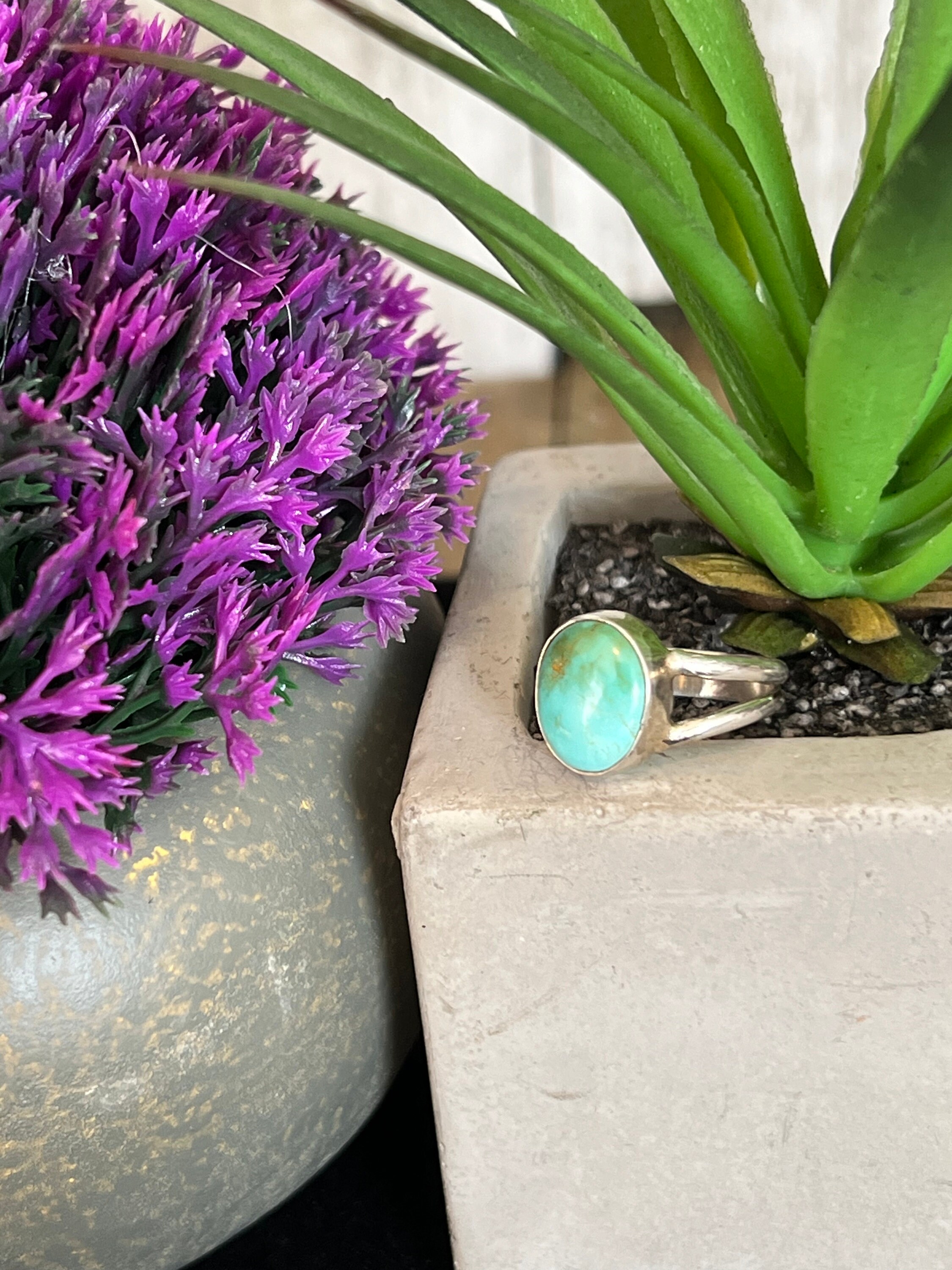 Royston Ring, Southwestern Design, Turquoise Ring, Royston Mine, Nevada ...