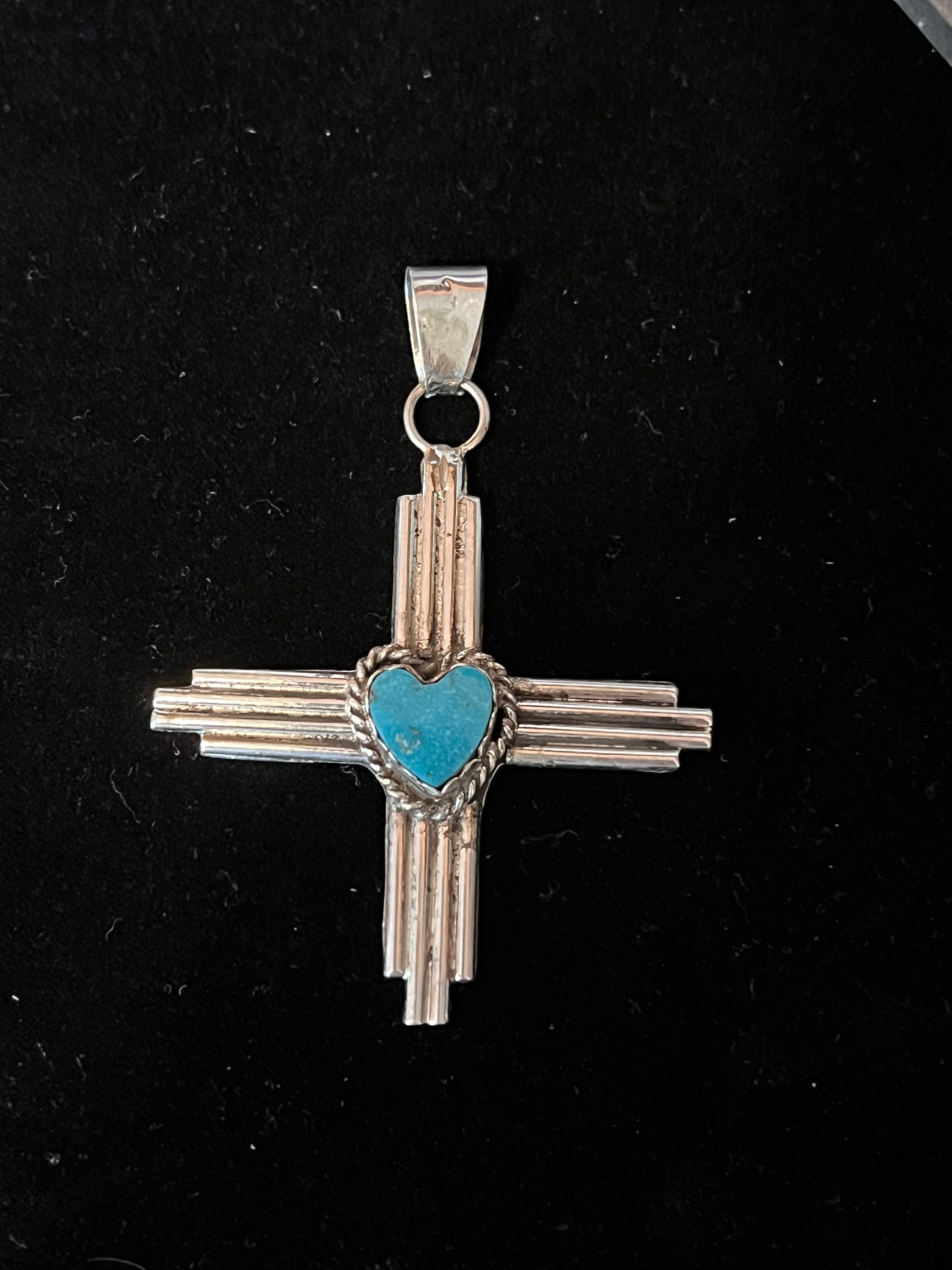 Zia Turquoise Pendant, Southwestern Design, Turquoise Pendant, Gifts ...