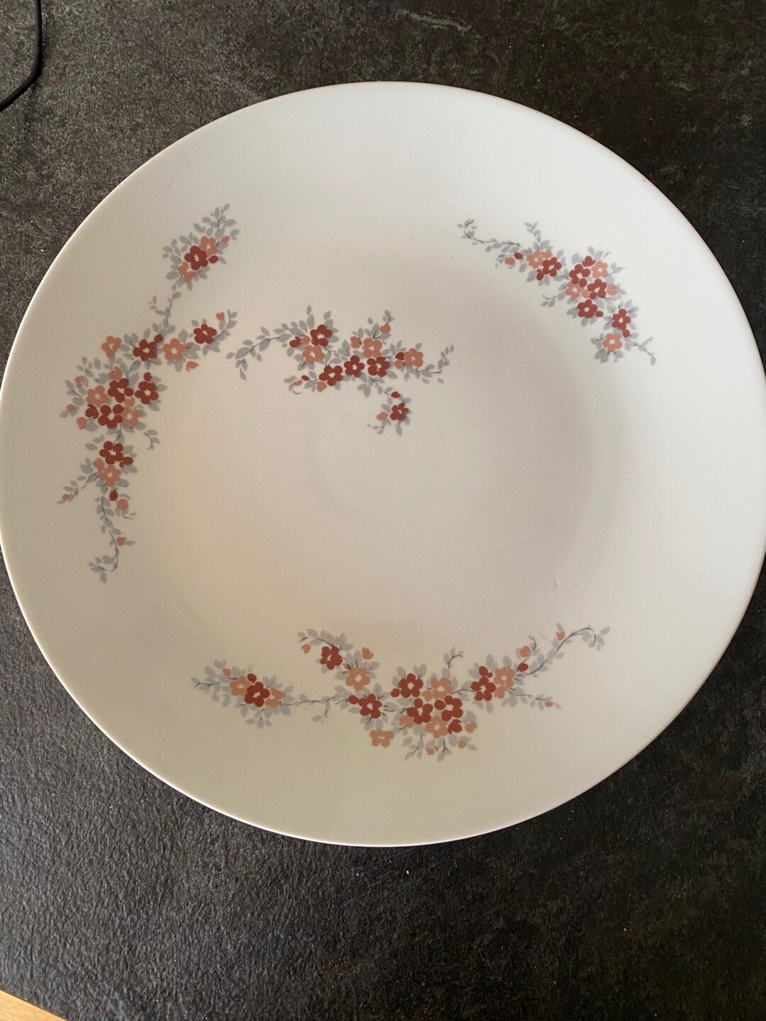 Stamped JLMEINAU ilmenau Graf Von Hellenberg 1777 Floral Porcelain ...