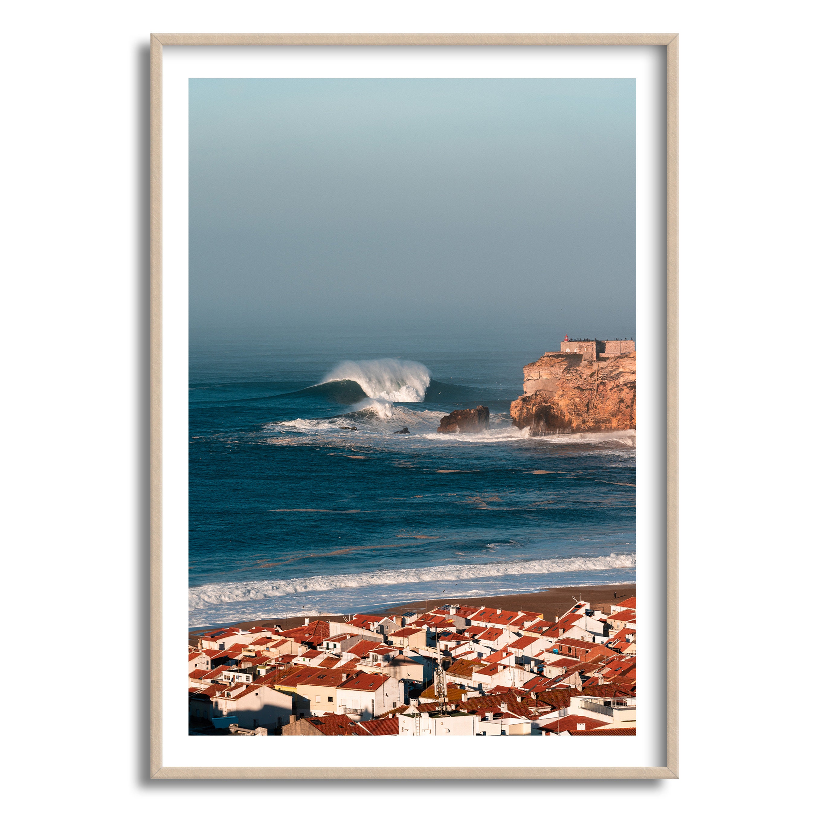 The Biggest Wave in the World, Nazaré, Portugal Fine Art Big Wave Print ...