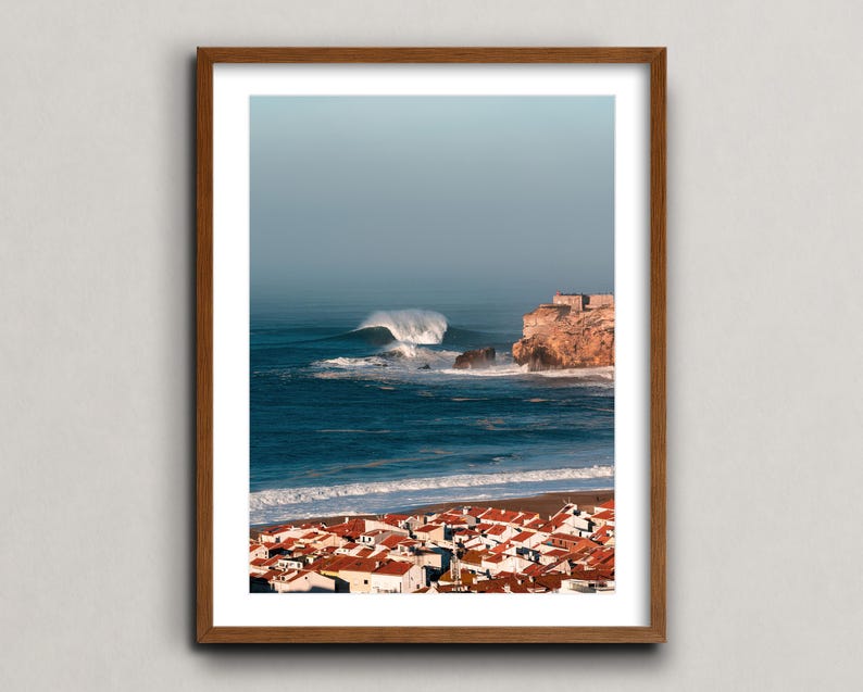 The Biggest Wave in the World, Nazaré, Portugal - Fine Art Big Wave ...