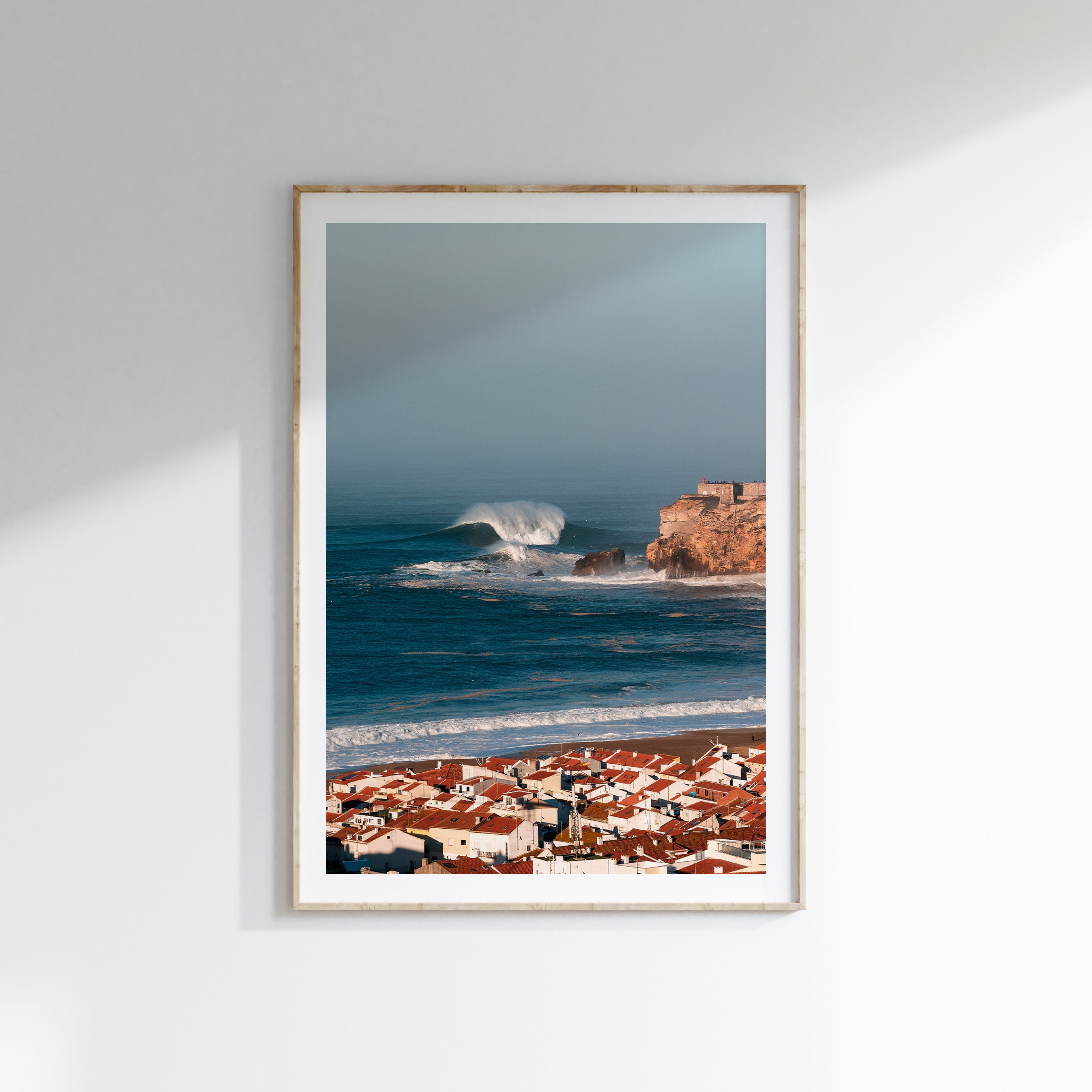 The Biggest Wave in the World, Nazaré, Portugal Fine Art Big Wave Print ...