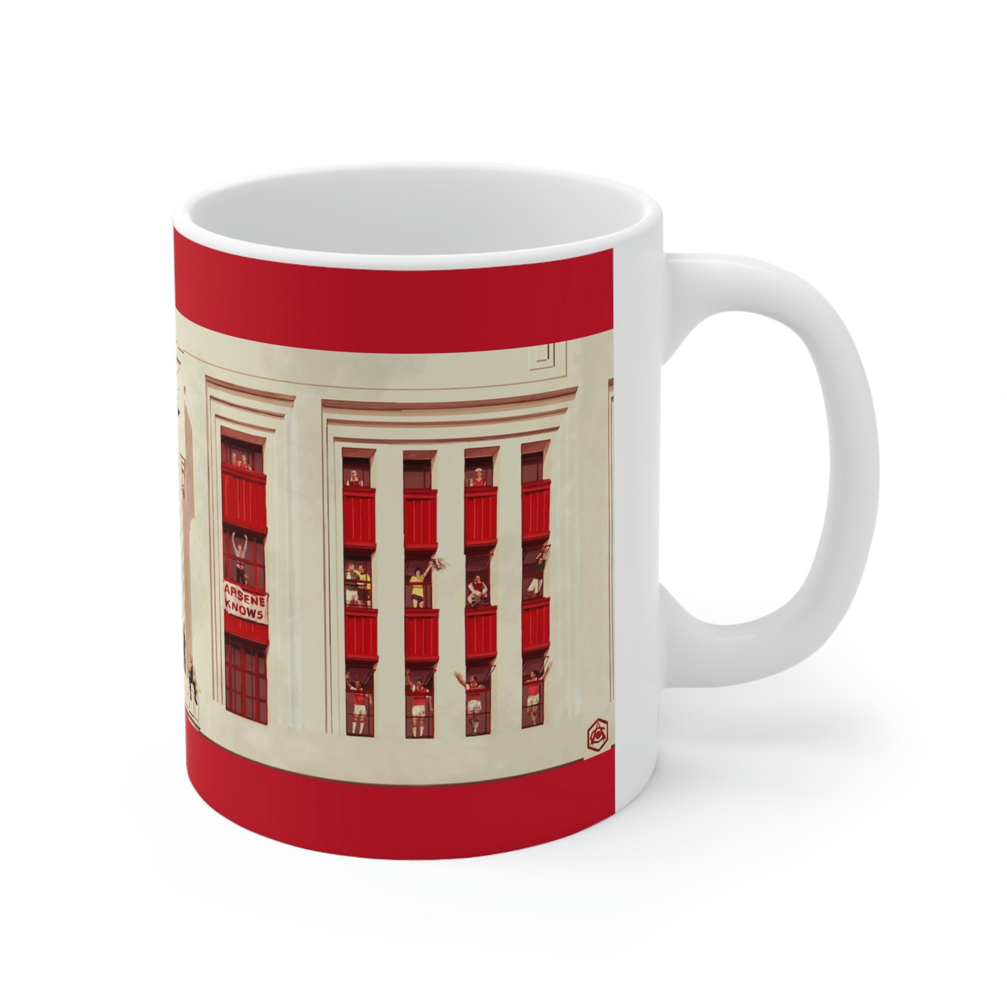 Arsenal FC New Emirate Stadium Banner Highbury Ceramic Mug 11oz - Etsy