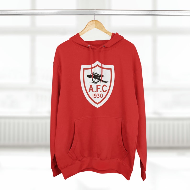 Arsenal FC Crest 1930-1936 Retro Unisex Premium Pullover Hoodie - Etsy