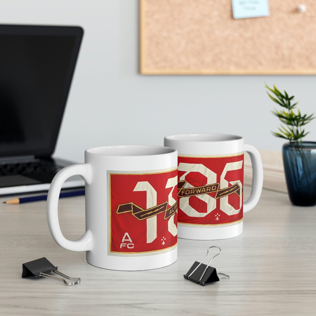 Arsenal New Emirates Stadium Banner 1886 Ceramic Mug 11oz - Etsy