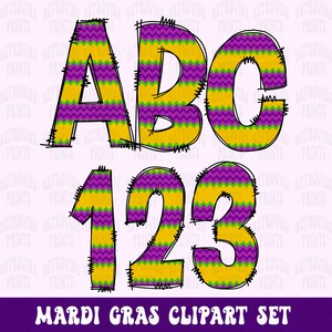 Mardi Gras Doodle Letters Png, Mardi Gras Clip Art, Mardi Gras Letters ...