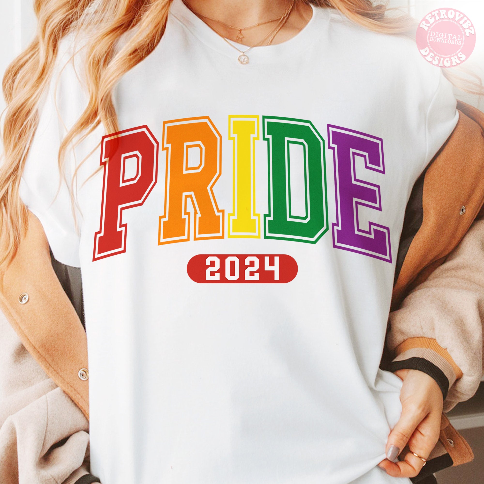 Retro Pride Png Bundle, Pride Svg, Gay Png, Rainbow Pride Png, LGBTQ ...
