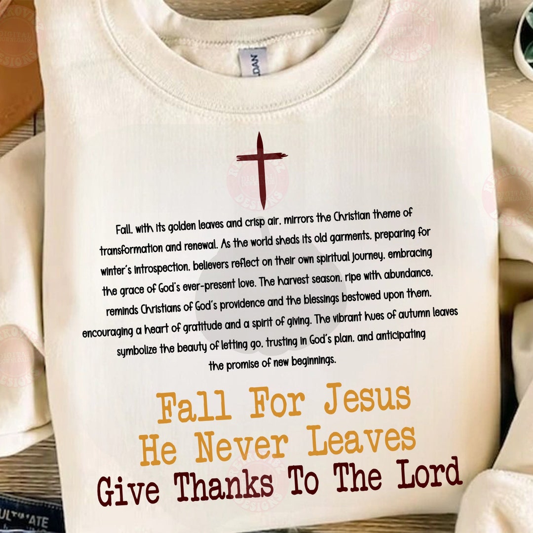 Christian Fall Svg, Religious Fall Svg, Retro Fall Png, Fall Christian ...