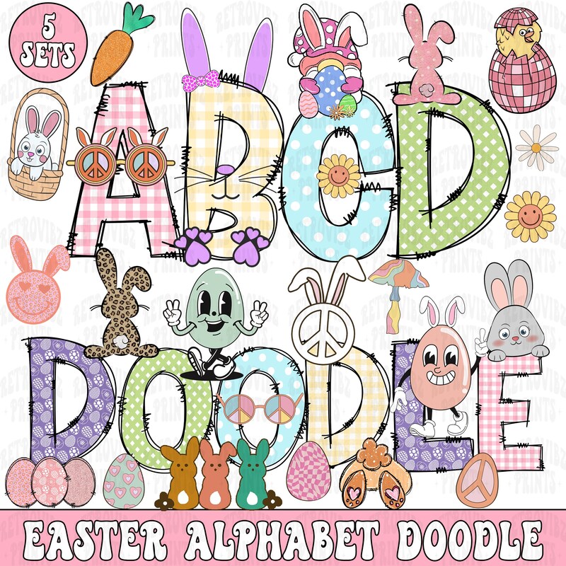 Spring Doodles - Etsy