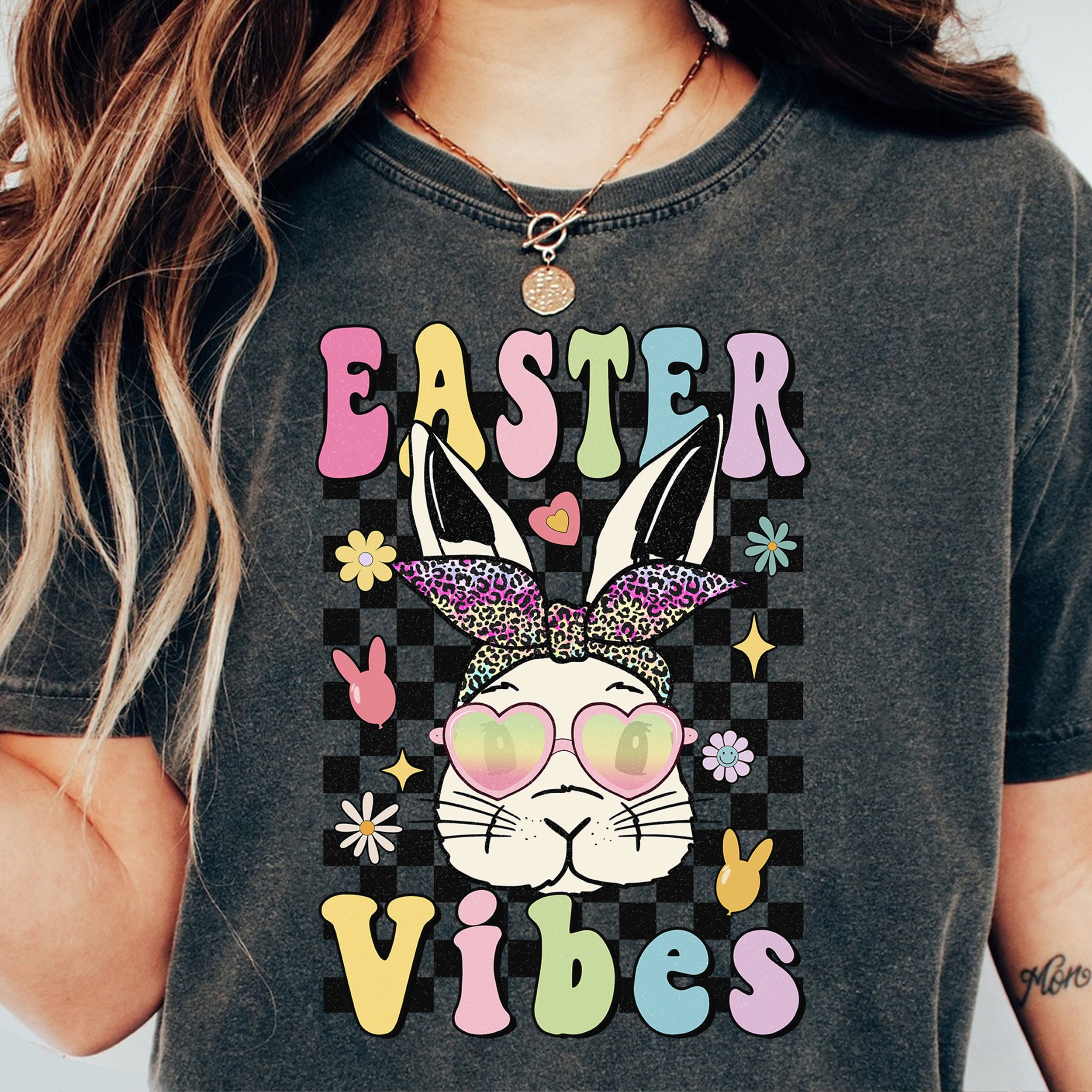 Easter Png, Easter Vibes Png, Retro Easter Png, Easter Bunny Png ...