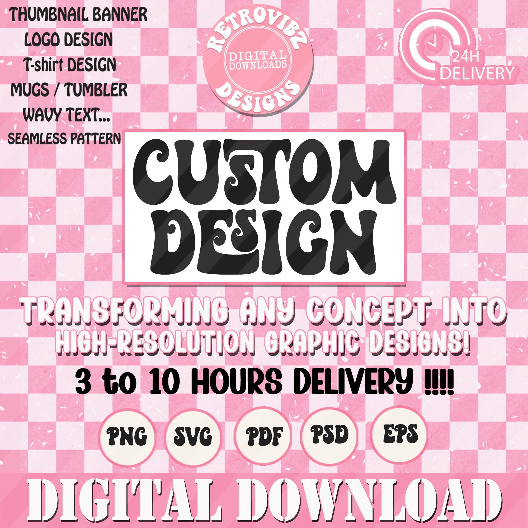 Custom Graphic Design Service, Personalized SVG, Custom Desgi, Custom ...