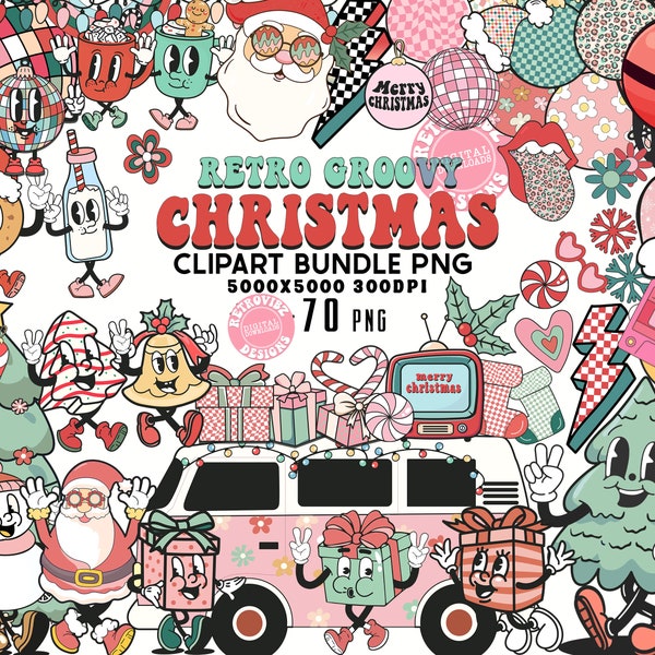 Retro Christmas - Etsy