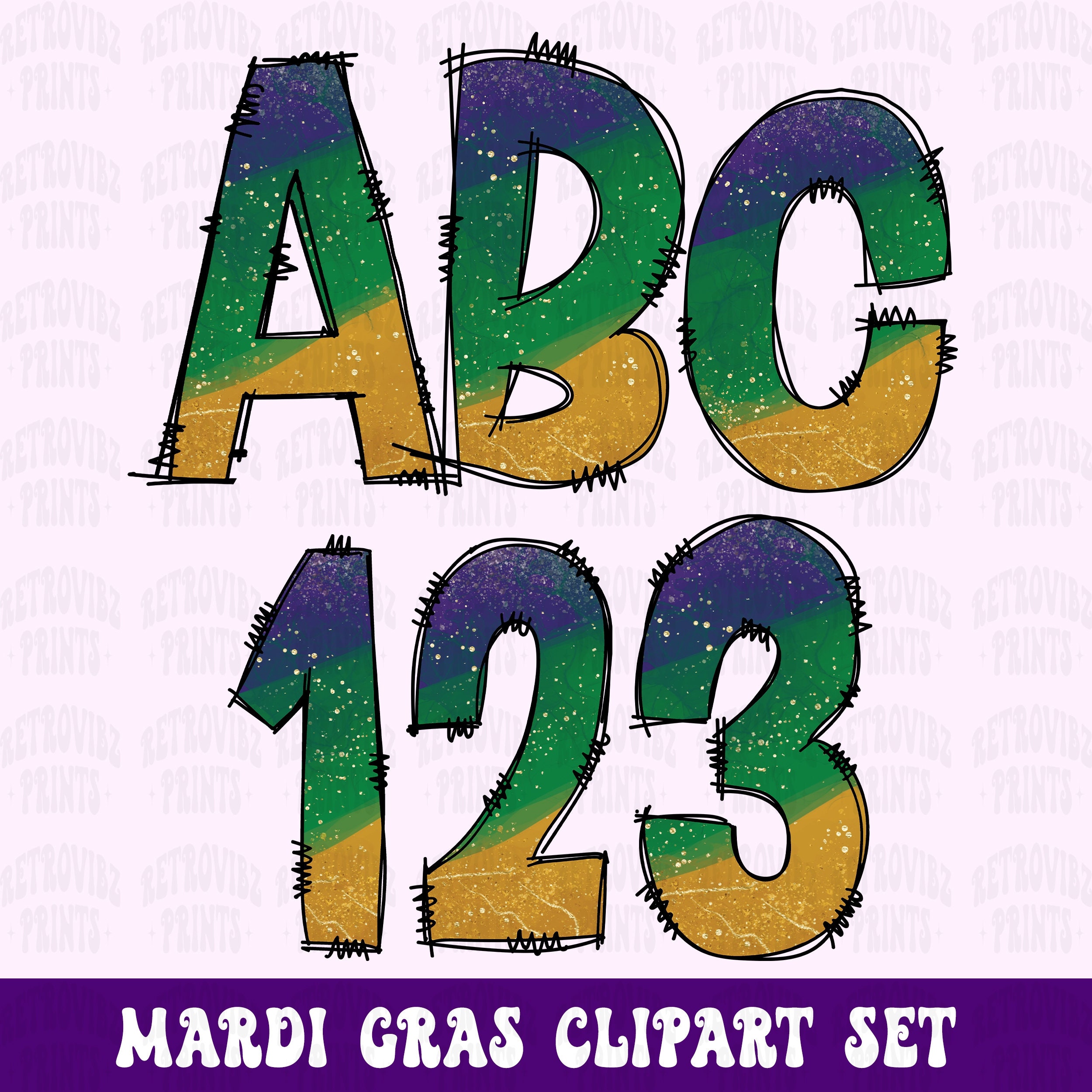 Mardi Gras Doodle Letters Png, Mardi Gras Clip Art, Mardi Gras Letters ...