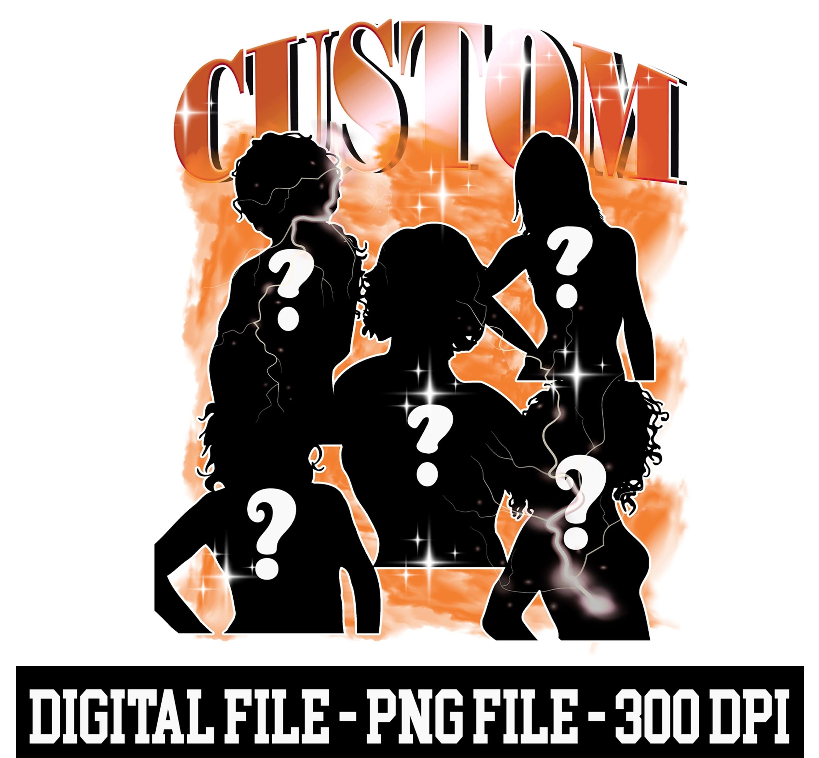 Custom Your Own Bootleg PNG for Shirt Custom Bootleg PNG - Etsy