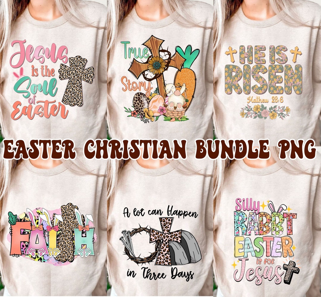 Easter Christian SVG Bundle, Christian Religious Png Bundle, Christian ...