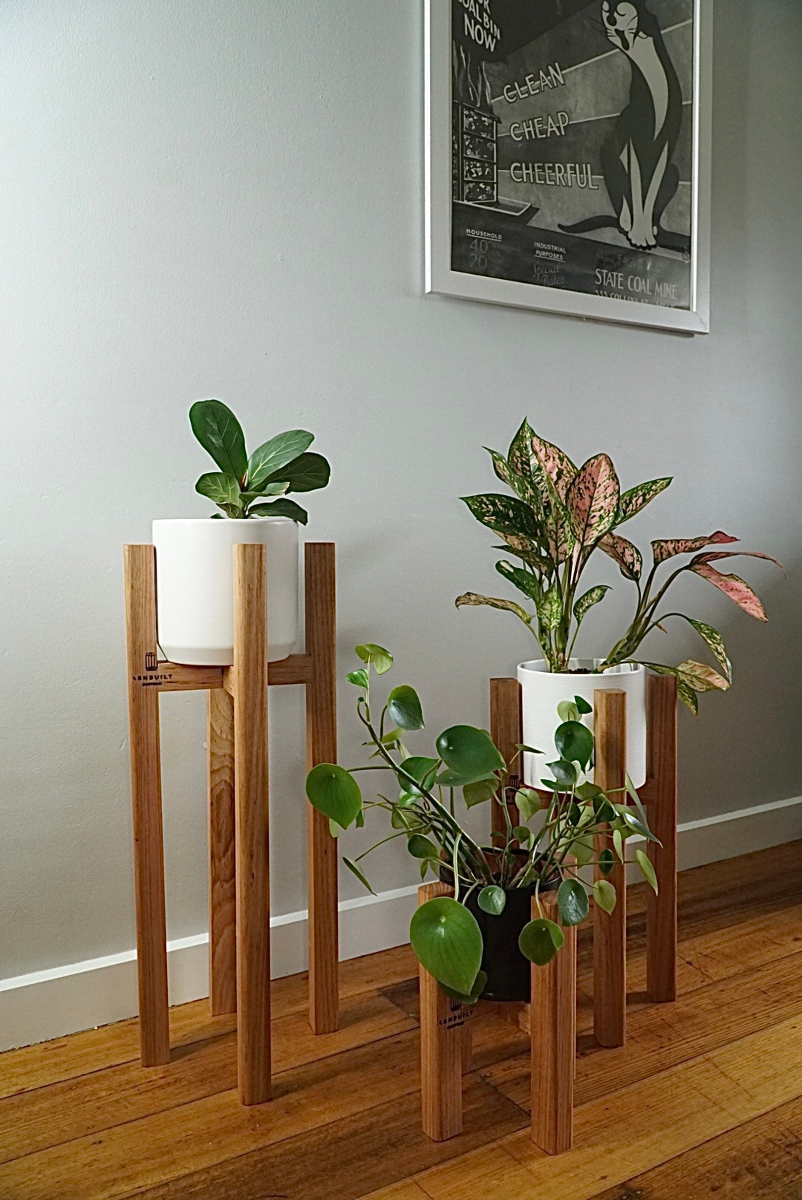 Plant Stands Handmade Recycled Beautiful Hardwood Timber. Best Pot ...
