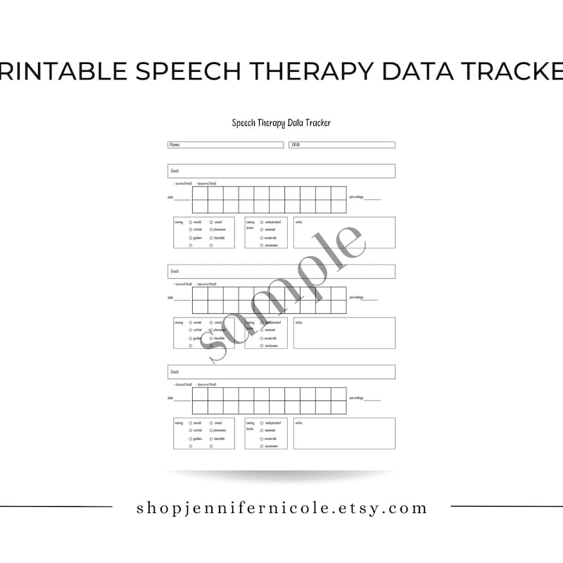 Therapy Progress Tracker - Etsy