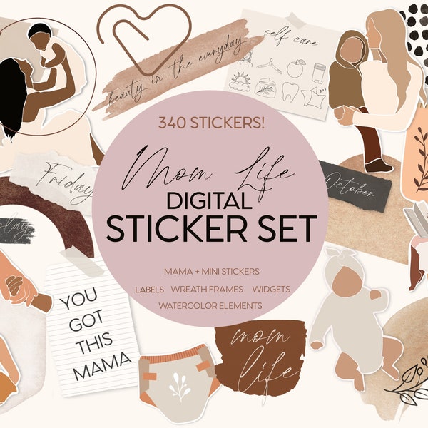 Mom Planner Stickers - Etsy