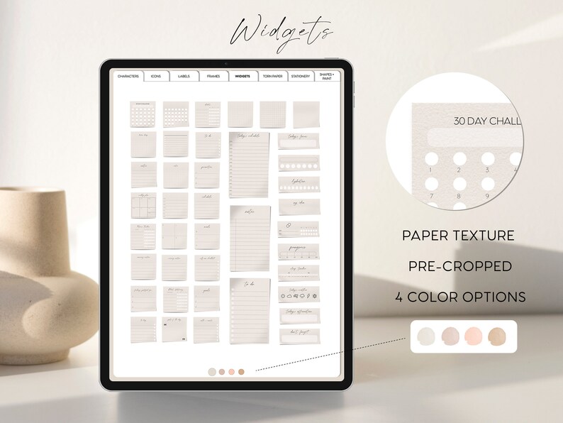 Everyday Life Pre-cropped Digital Sticker Set Sticker Book for ...