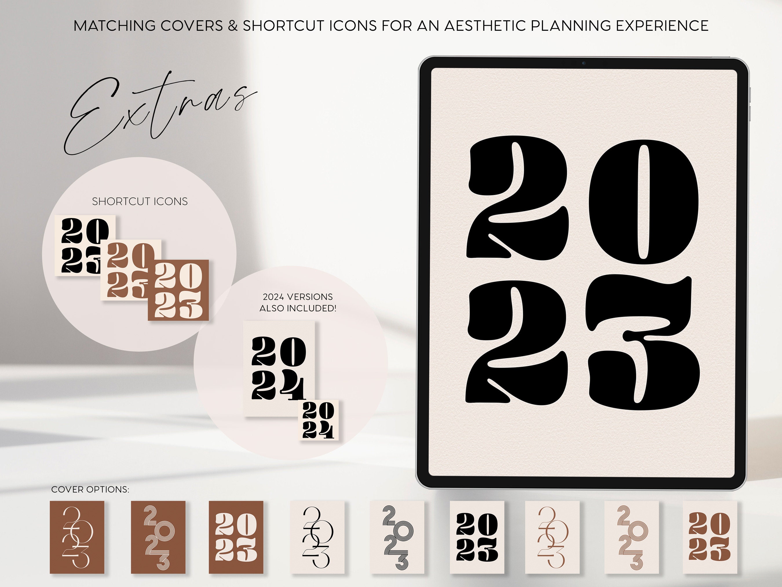 2024 Aesthetic Digital Life Planner Dated Daily Planner - Etsy