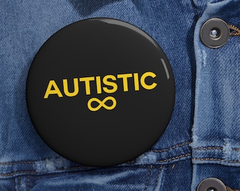 I'm Autistic and Have ADHD, Please Be Patient Pin Button - Etsy
