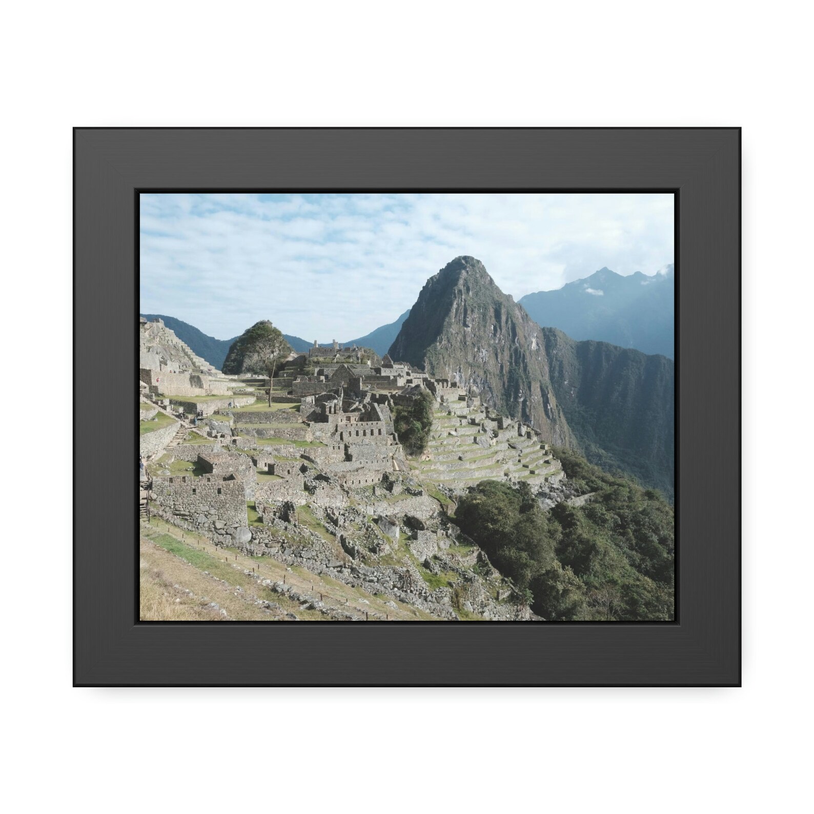 The Majesty of Machu Picchu Framed Paper Poster, Perfect Travel Wall ...