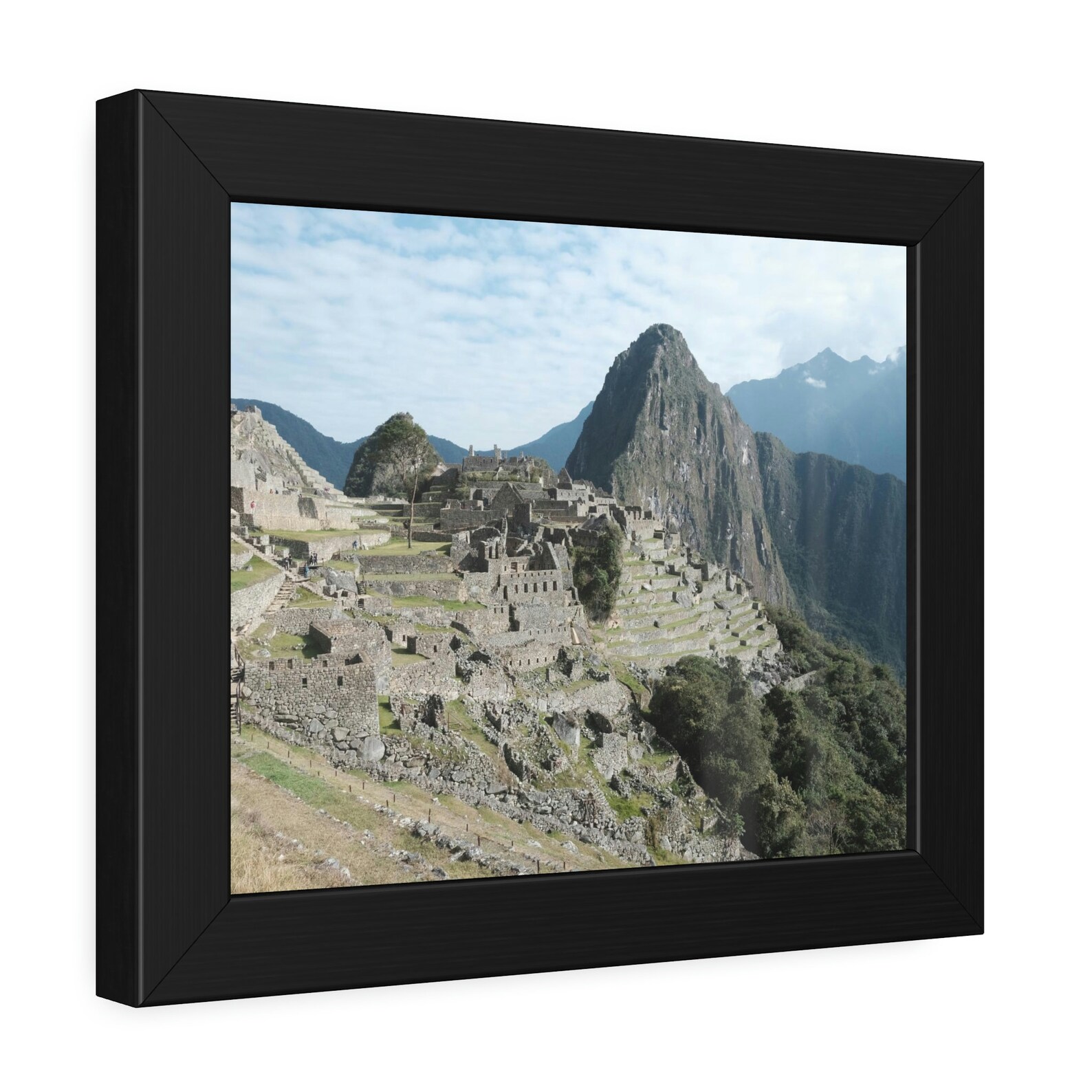The Majesty of Machu Picchu Framed Paper Poster, Perfect Travel Wall ...