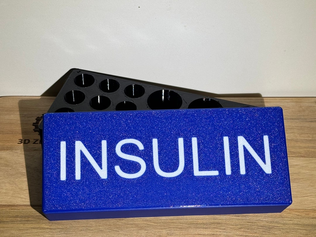 Insulin Refrigerator Storage Tray 6 Bottles & 11 Ampoules With or ...