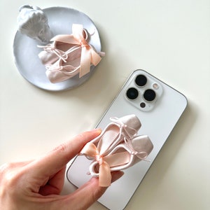 Ballet Core, Mini Ballet Shoes Phone Grip, INS Style, Trandy Phone ...