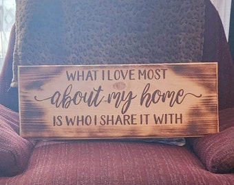 Handmade Rustic Farmhouse Style Wood Burned Kitchen Sign for - Etsy