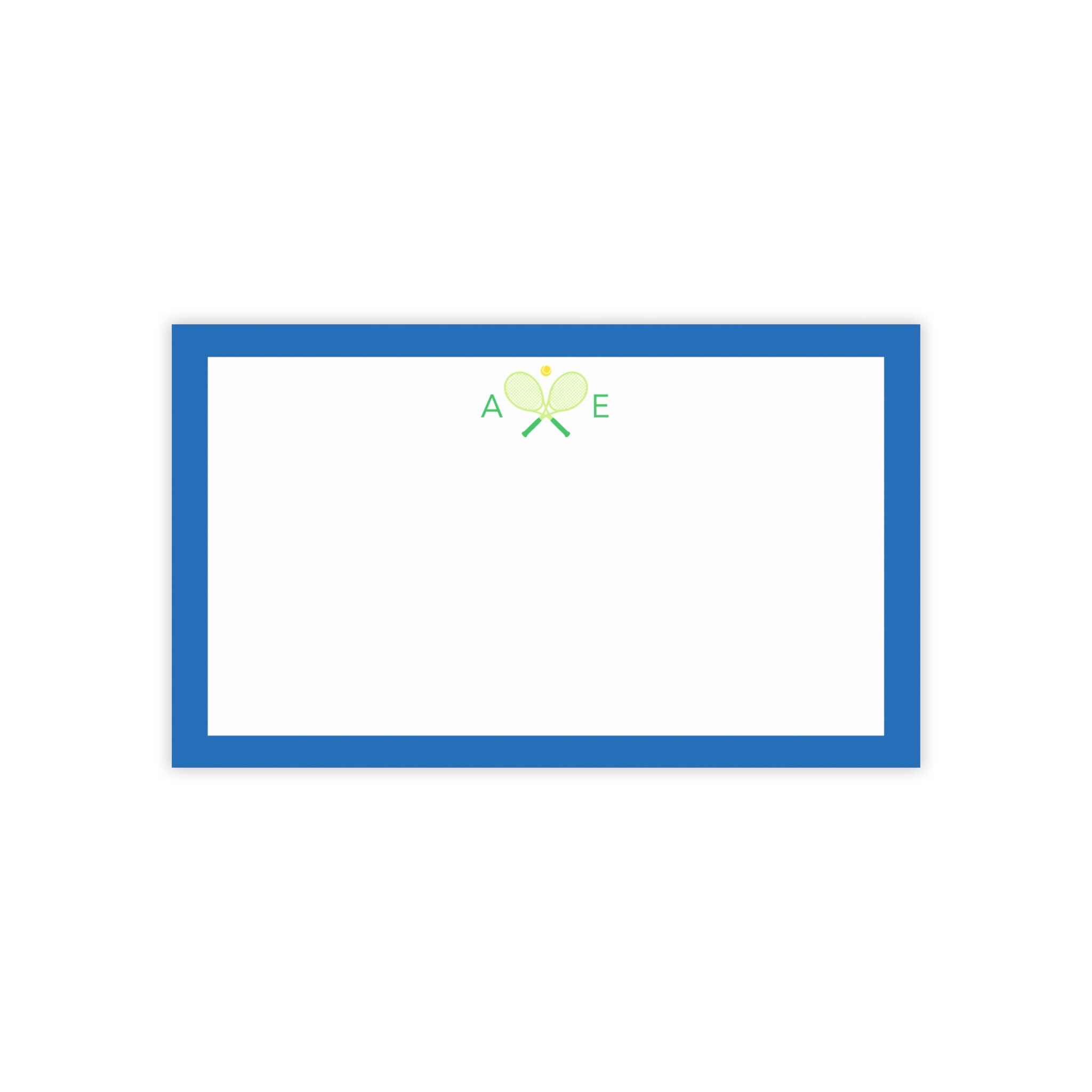 Custom Tennis Monogram Post-it® Note Pads Large Note Taking Pad Gift ...