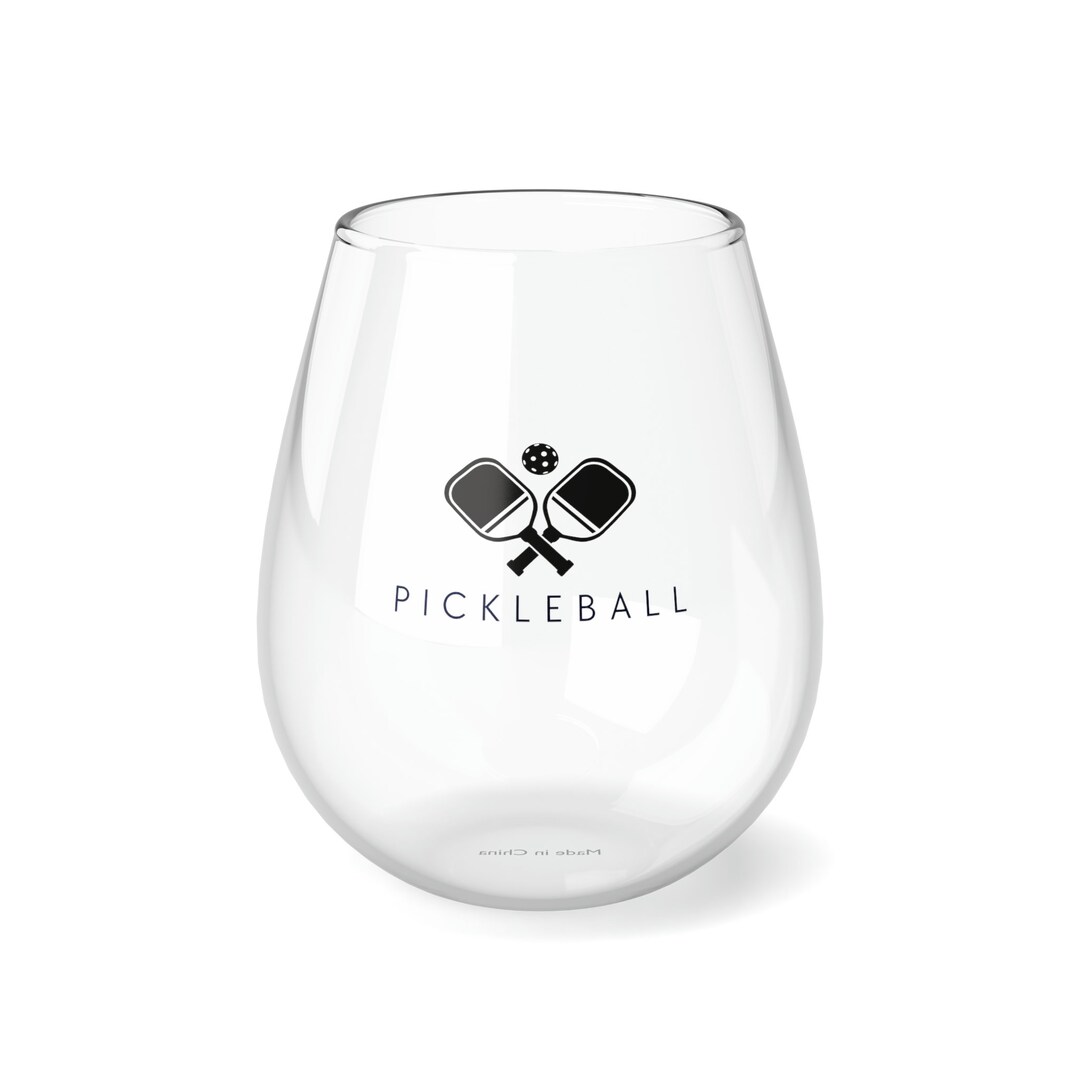 PICKLEBALL- Pickleball Wine Glass - Etsy