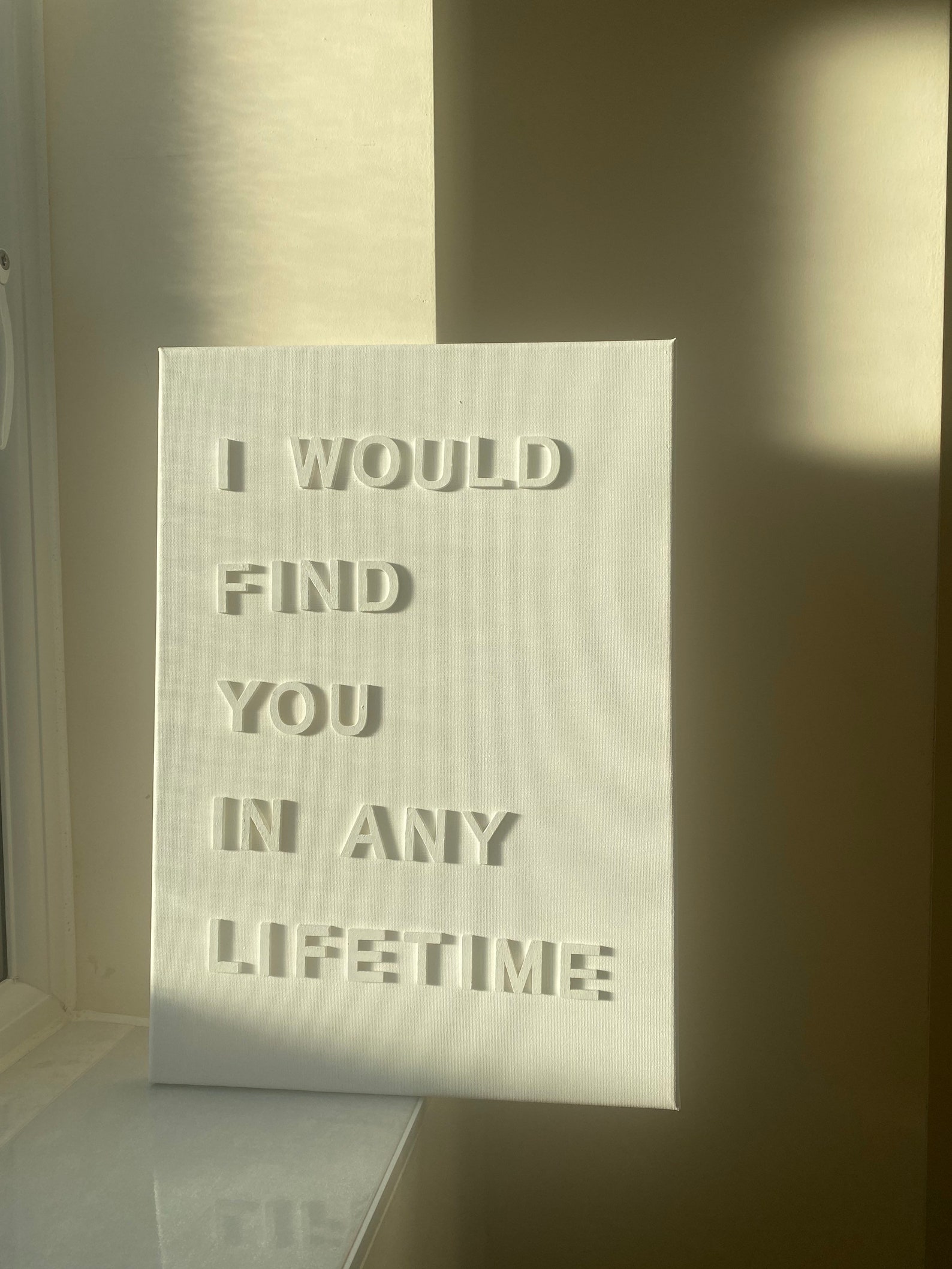 I Would Find You in Any Lifetime Canvas - Etsy