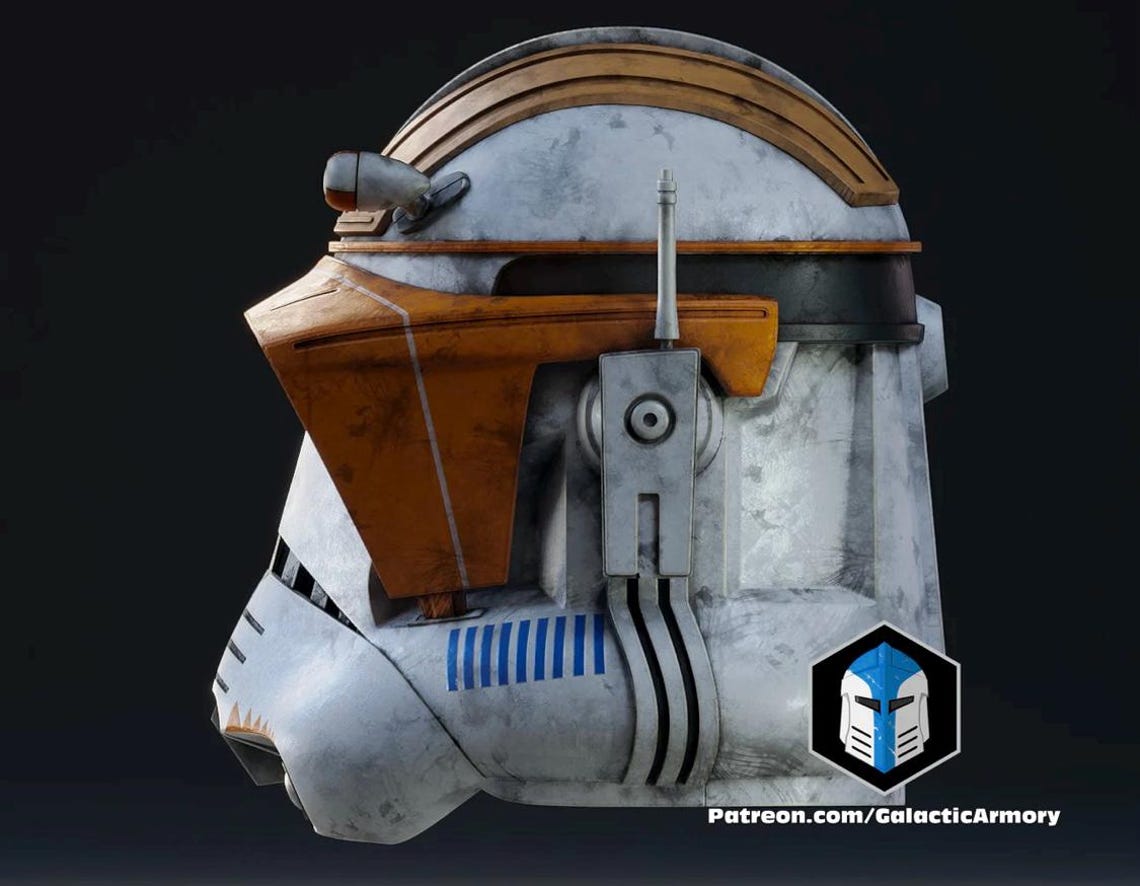 DIY Galactic Armory Phase 2 Commander Cody Helmet - Etsy