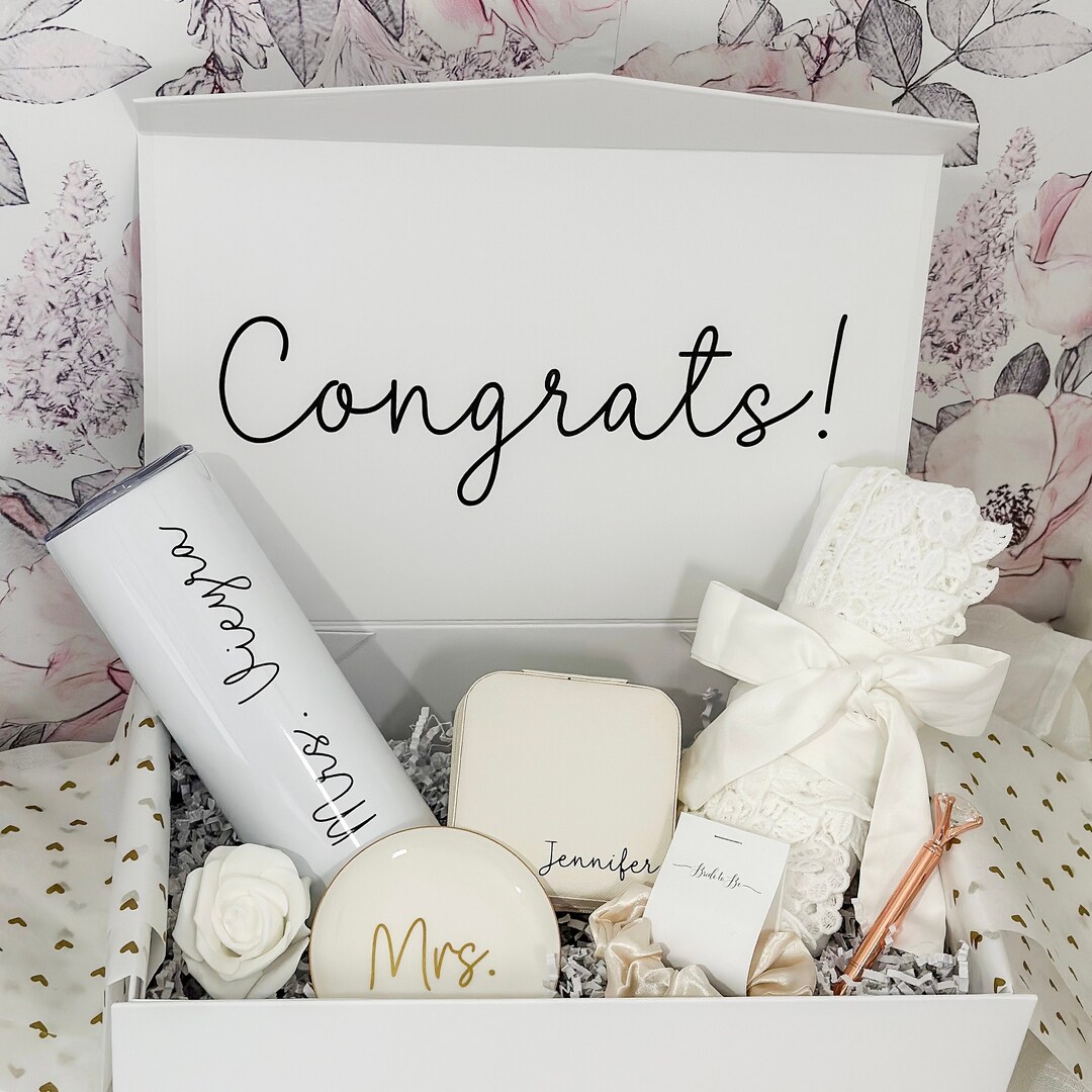 Bride Gift Ideas | Future Mrs Gift | Travel Jewelry Box | Custom ...