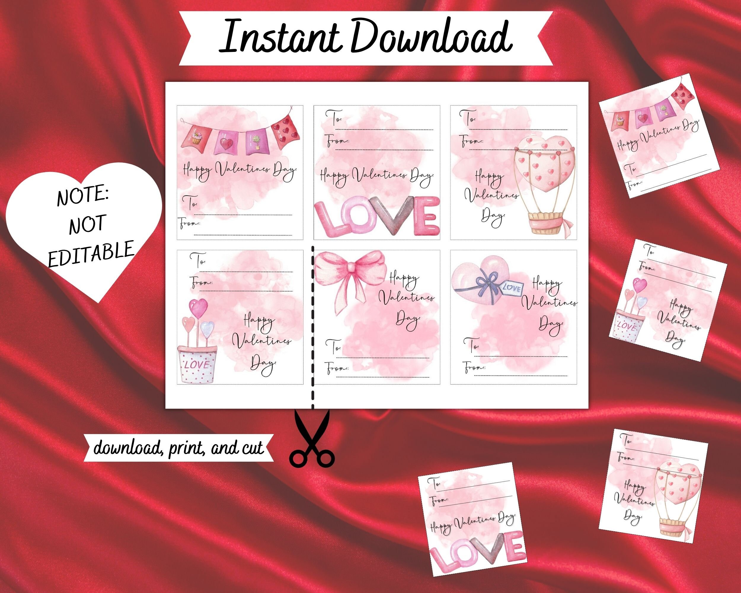 Heart Valentine Cards, Classroom Valentine, Preschool Valentines ...