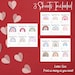 Rainbow Valentines Cards, Kids Valentines Cards, Classroom Valentines ...