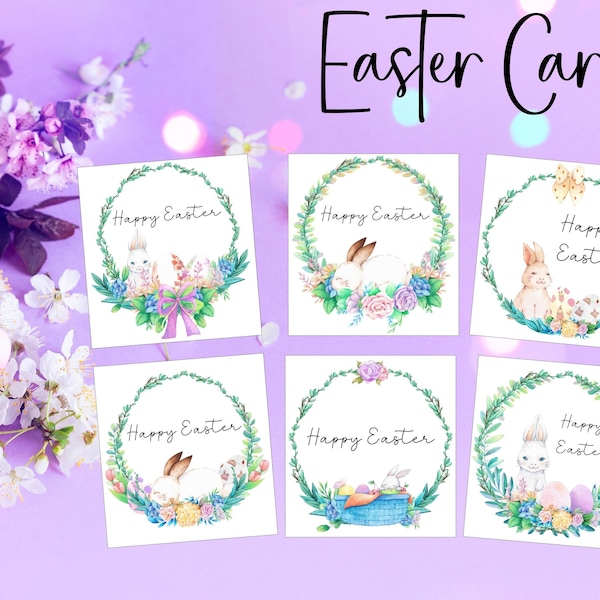 Happy Easter Card - Etsy