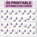 Affirmation Cards, 30 Positive Affirmation Cards, Daily Affirmations ...